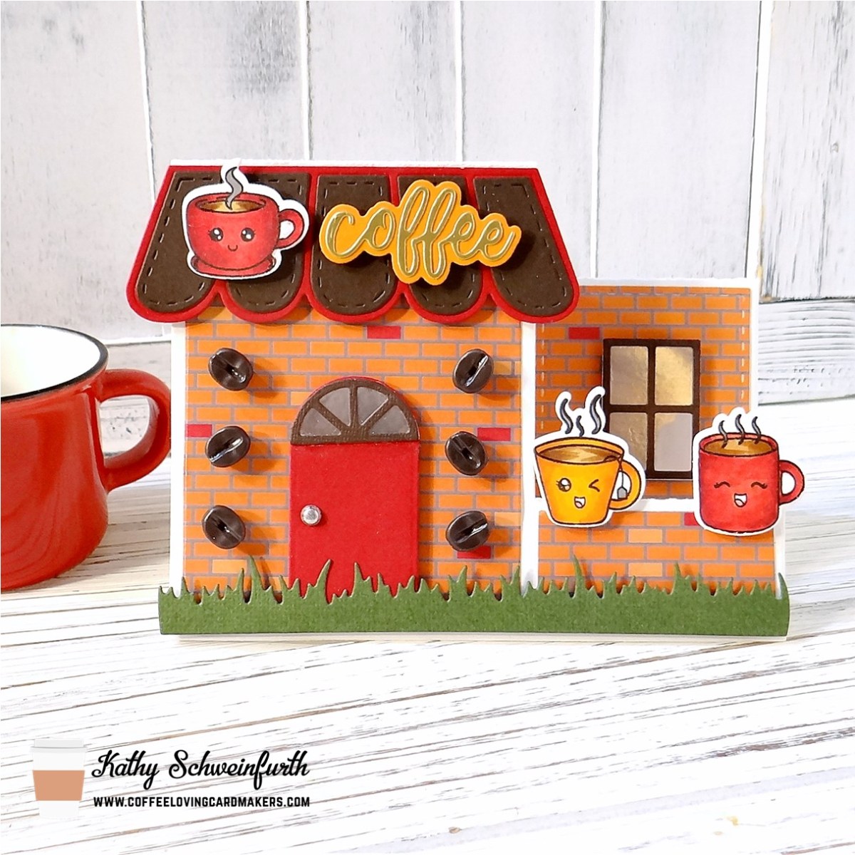 Saturday Coffee Cafe – Cute Coffee Shop – Coffee Loving Papercrafters