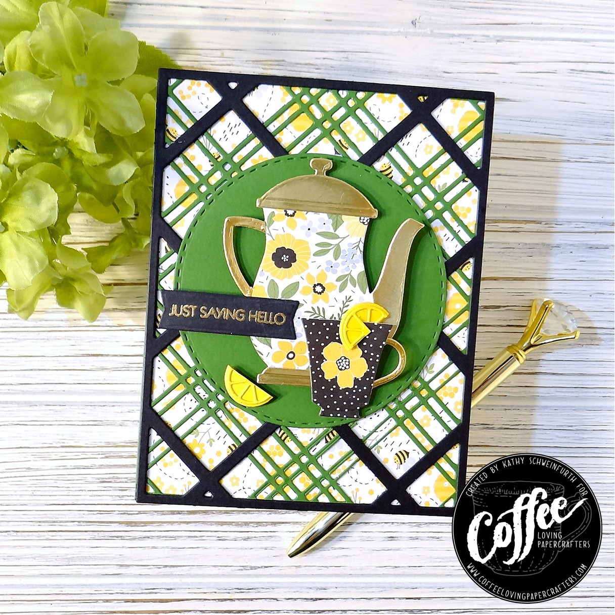 Saturday Coffee Cafe – Tea Time – Coffee Loving Papercrafters