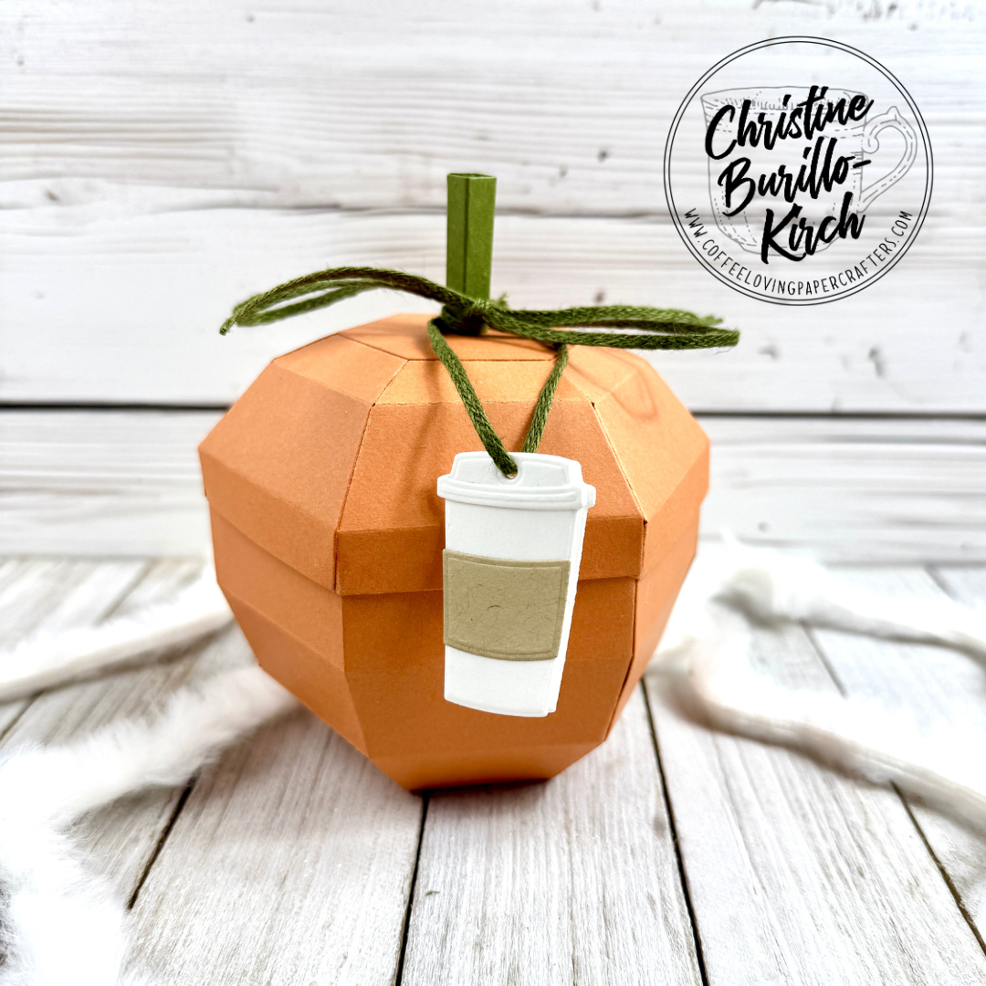 Pumpkin Gift and Card – Coffee Loving Papercrafters